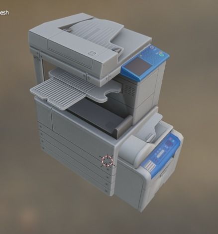 3D model PhotoStat Machine VR / AR / low-poly | CGTrader