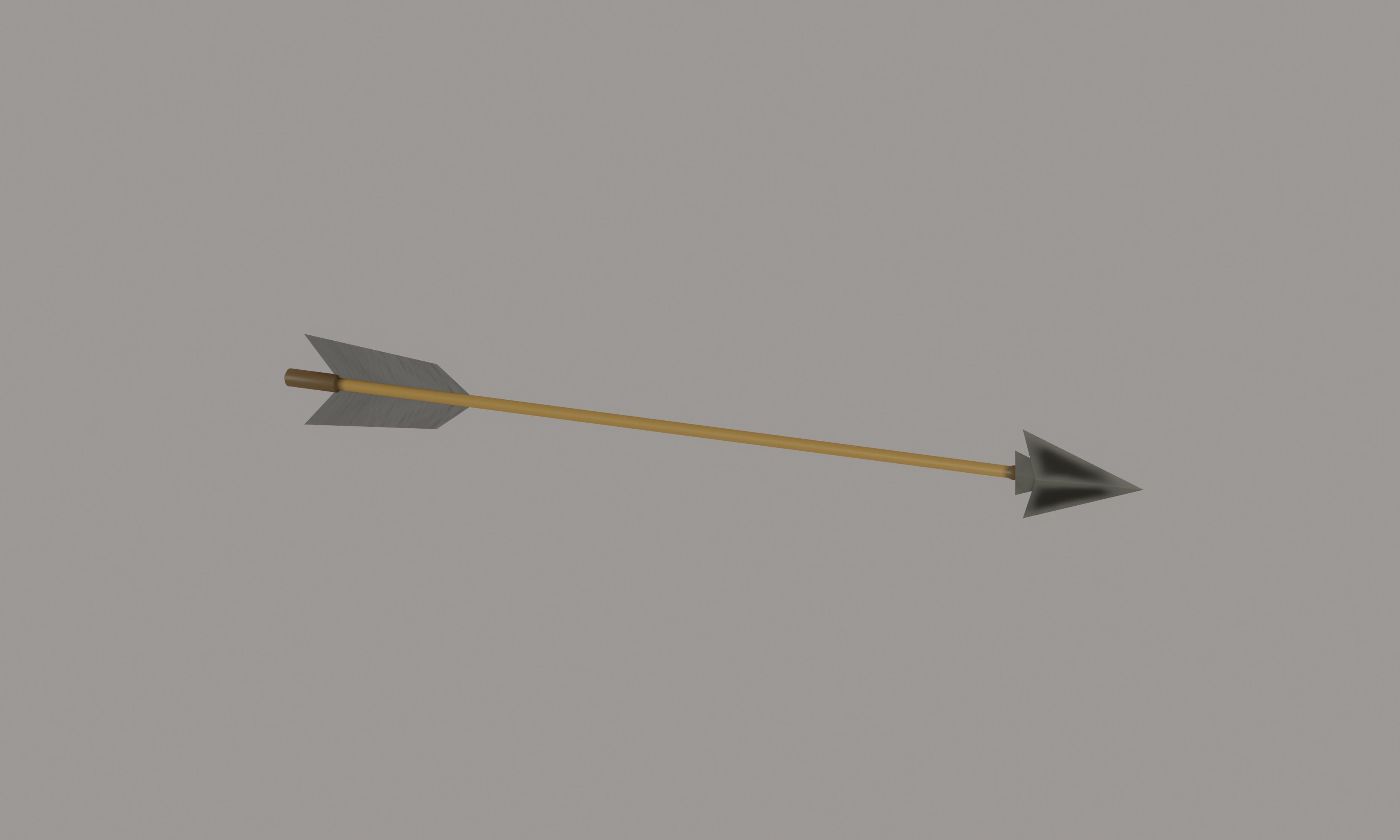 3D model Bow Arrow VR / AR / low-poly | CGTrader