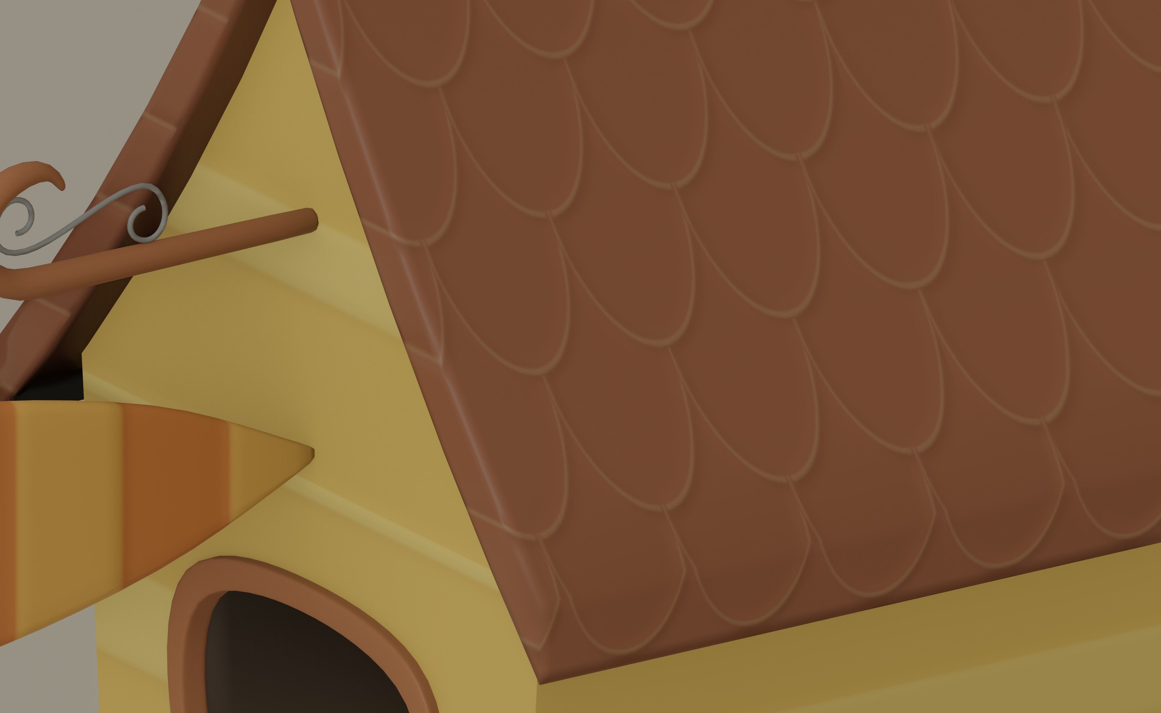 3D model Bunny House VR / AR / low-poly | CGTrader