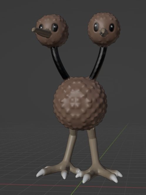 Doduo 3D model 3D printable | CGTrader