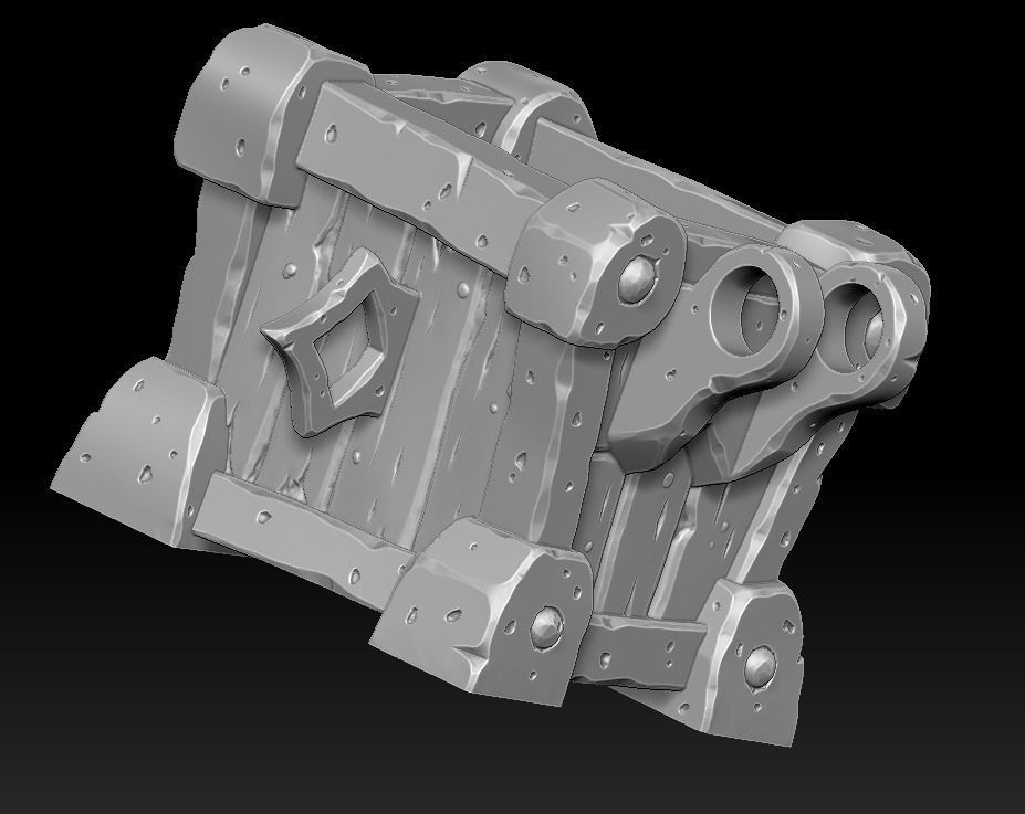 Small chest 3d print 3D model 3D printable | CGTrader