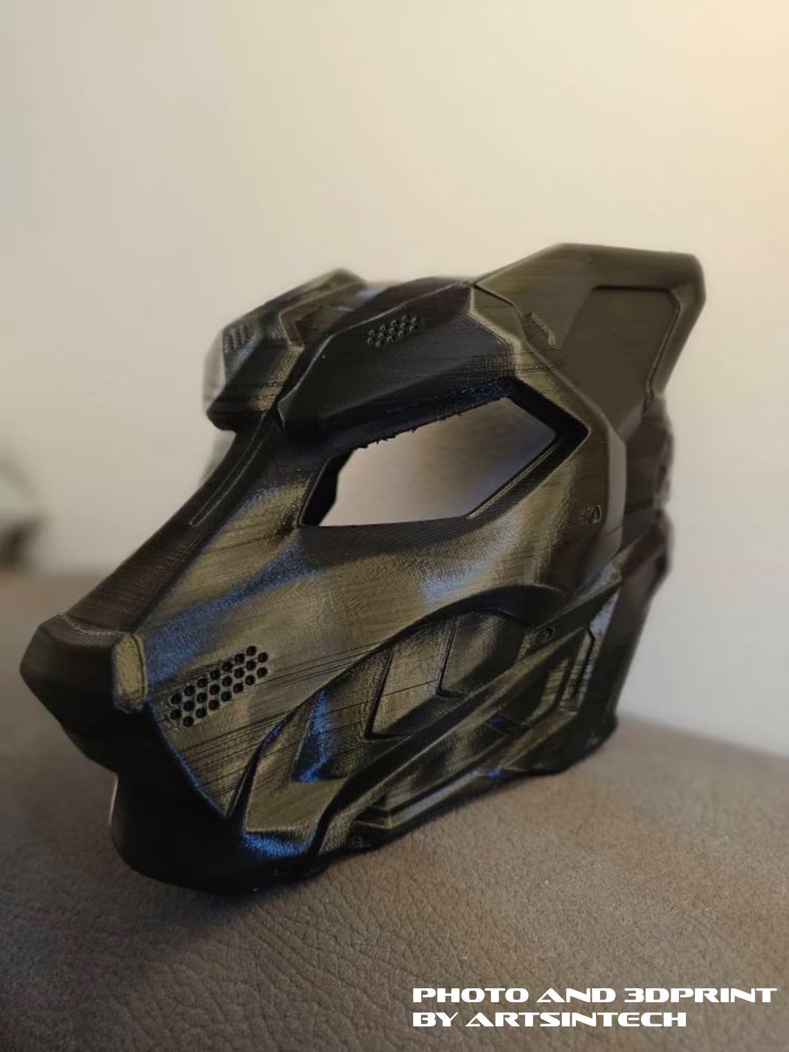 Neo Wolf - cosplay sci-fi mask - digital STL file for 3Dprinting 3D ...