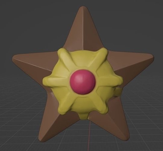 Staryu 3D model 3D printable | CGTrader