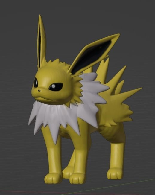 Jolteon 3D model 3D printable | CGTrader