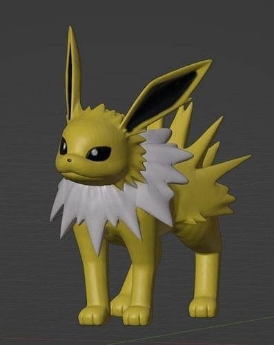 Jolteon 3D model 3D printable | CGTrader