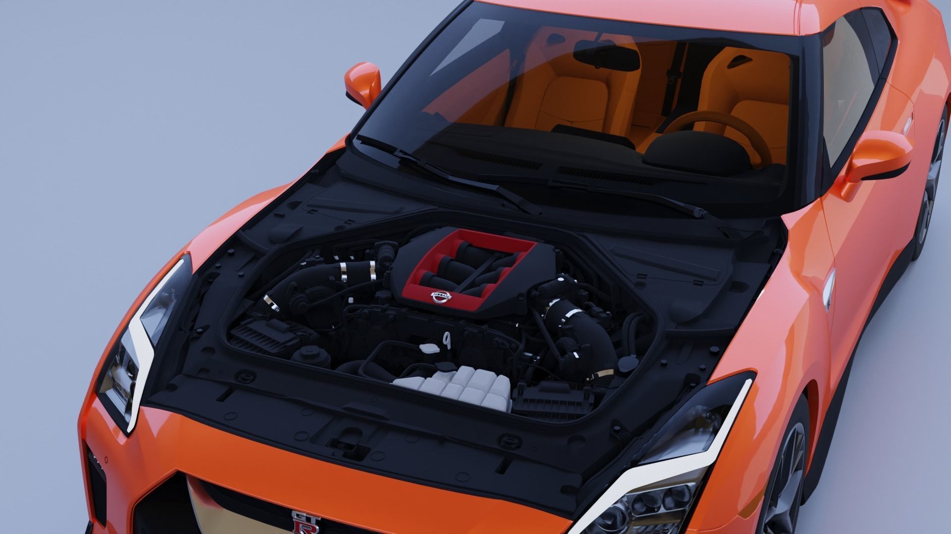 3D model Nissan GTR R35 Liberty Walk VR / AR / low-poly | CGTrader