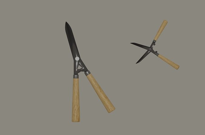 3D model Hedge Shears VR / AR / low-poly | CGTrader