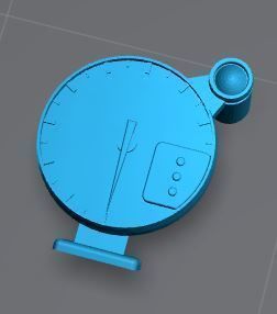 Tachometer for scale model autos 1 24 3D model 3D printable | CGTrader