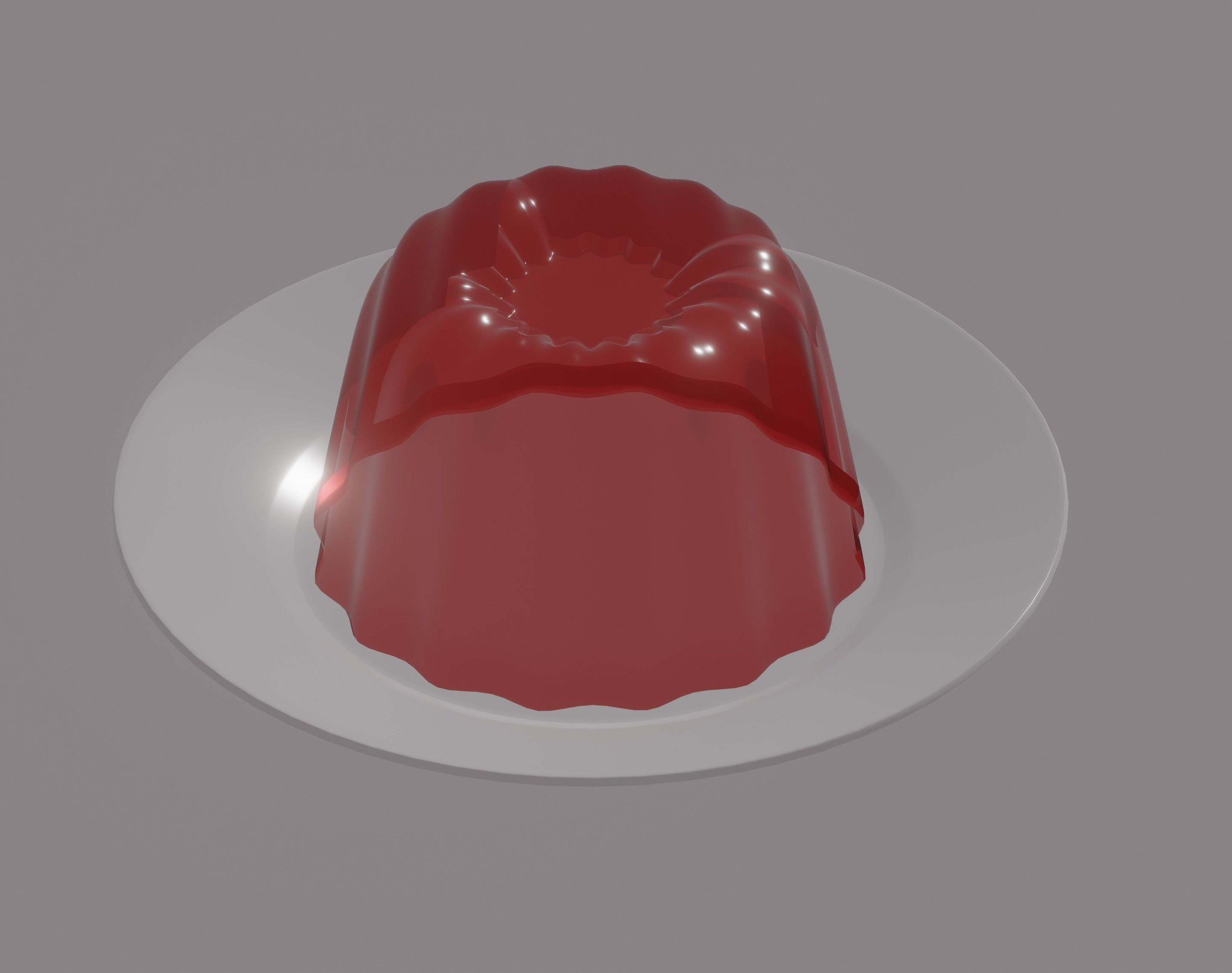 3D model Jelly VR / AR / low-poly | CGTrader