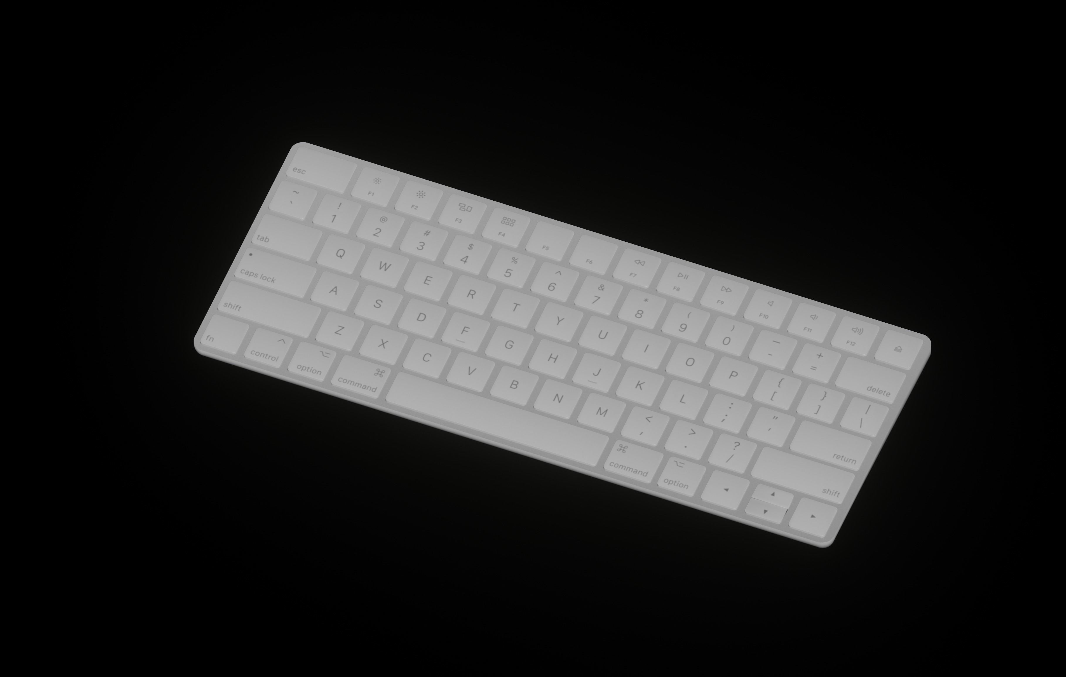 3D model Keyboard VR / AR / low-poly | CGTrader