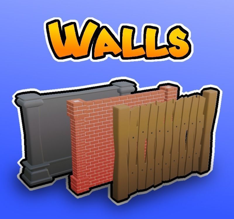 Walls 3D model | CGTrader