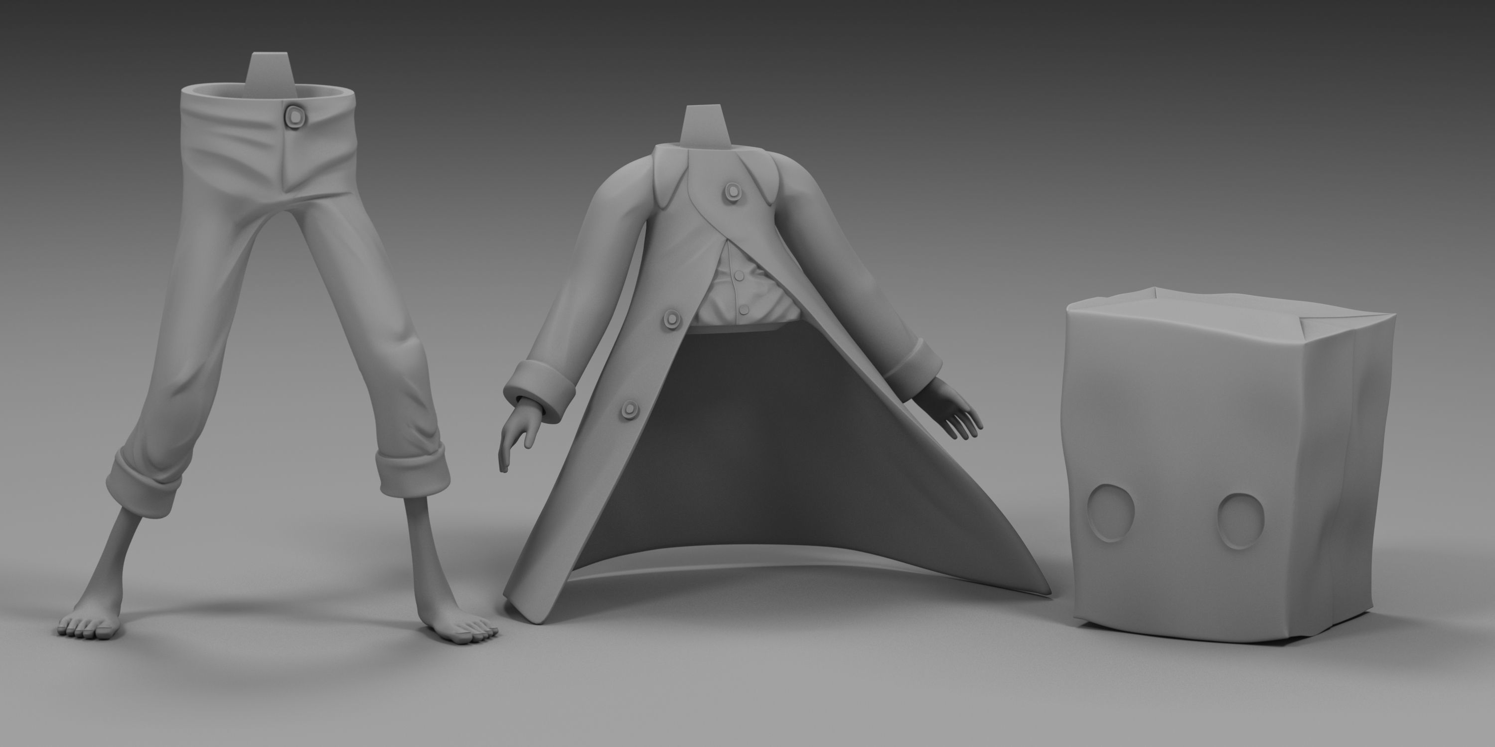 3D print model of Mono - Little Nightmares II 3D model 3D printable ...