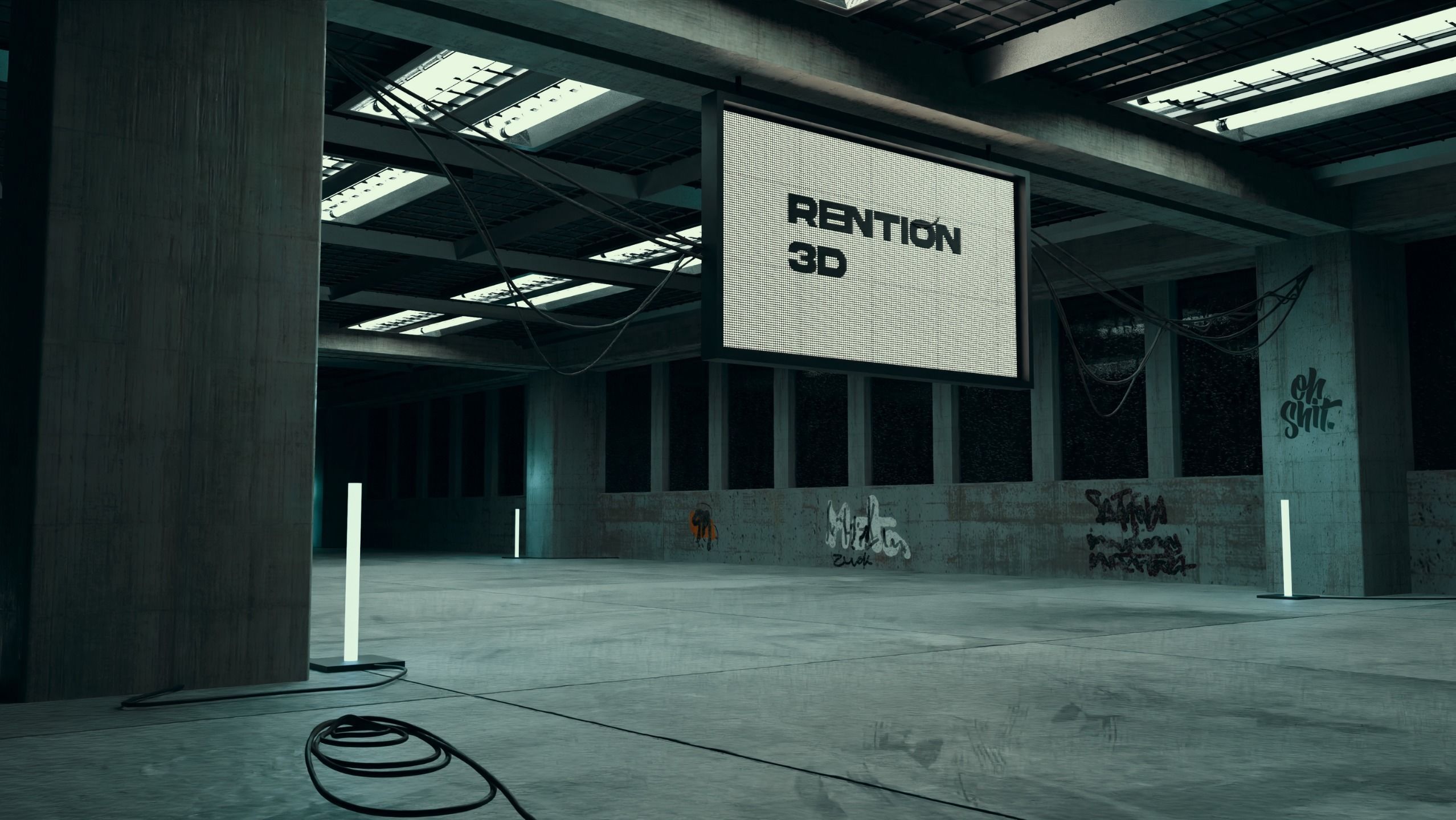 Detailed Garage 3D Blender File Textured Exclusive for Followers 3D ...