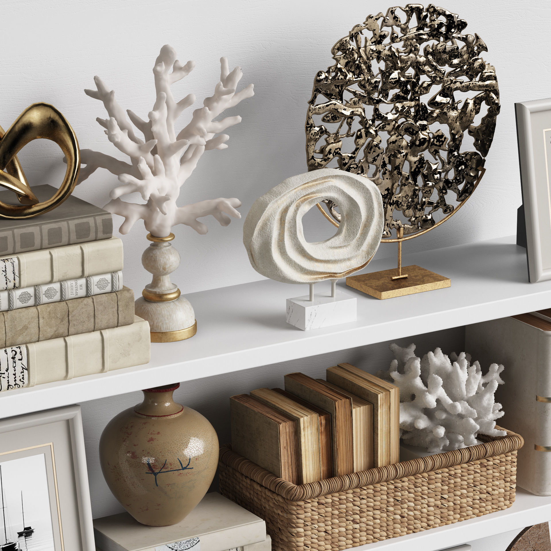 Decor Set 174 3d Model Cgtrader