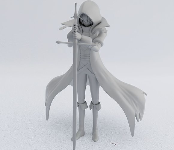 Shadow - The Eminence in Shadow 3D model 3D printable | CGTrader