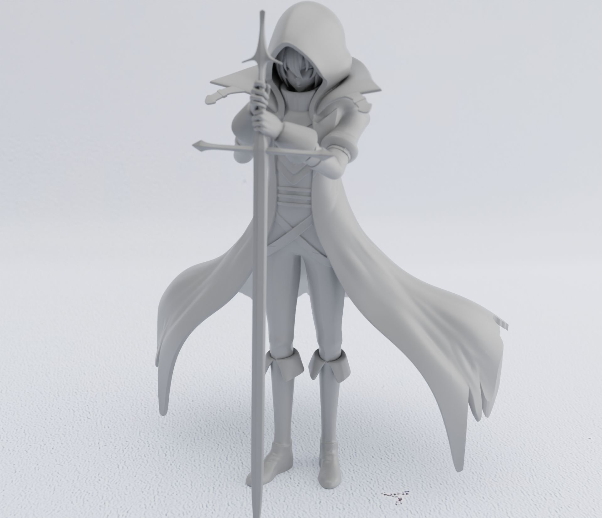 Shadow - The Eminence in Shadow 3D model 3D printable | CGTrader