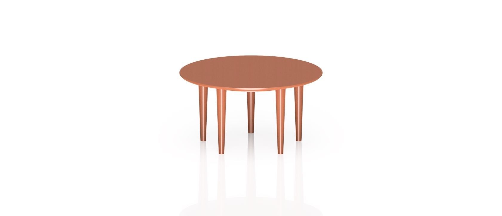 Coffee Table Simple 3D model 3D printable rigged | CGTrader