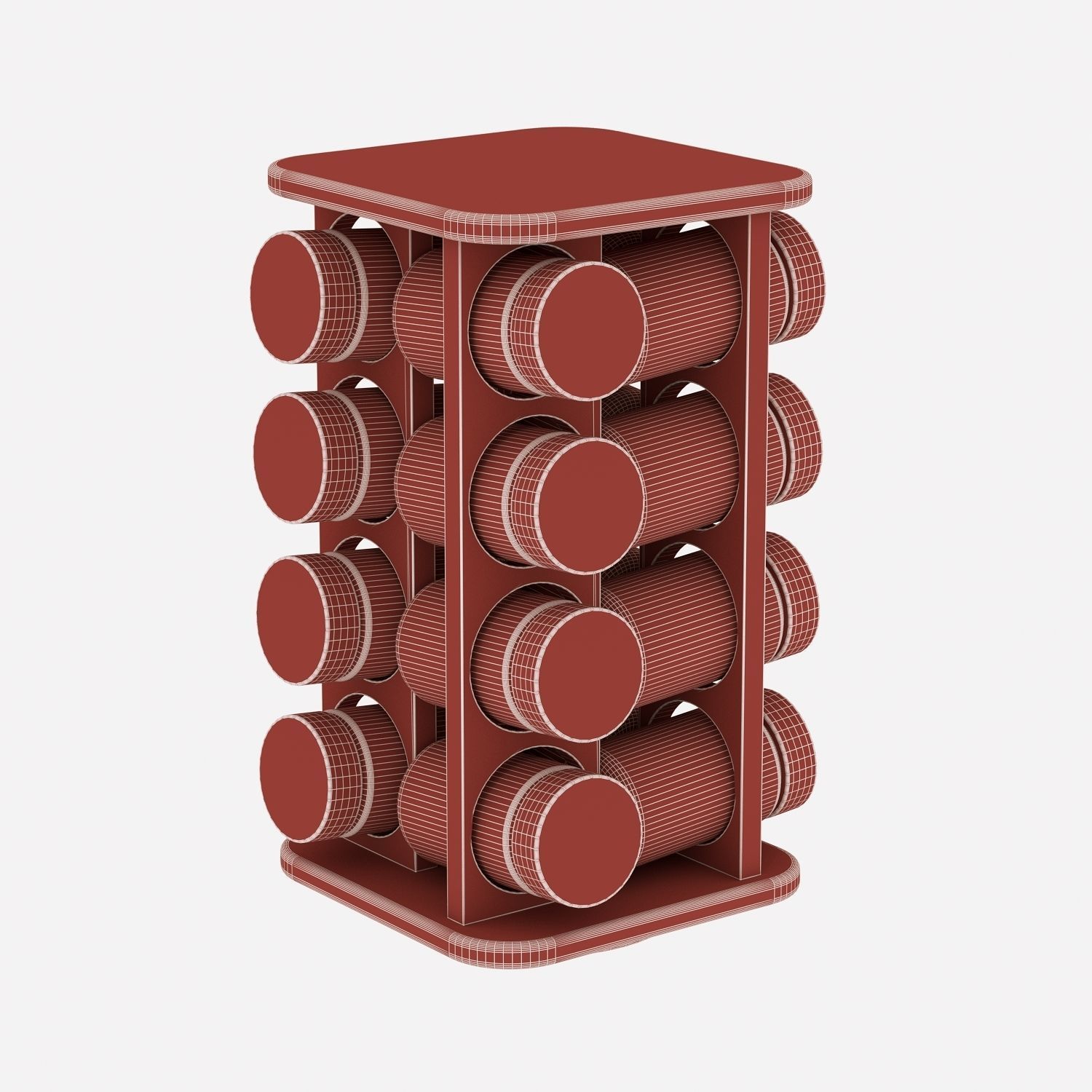 Spice rack 3D model | CGTrader