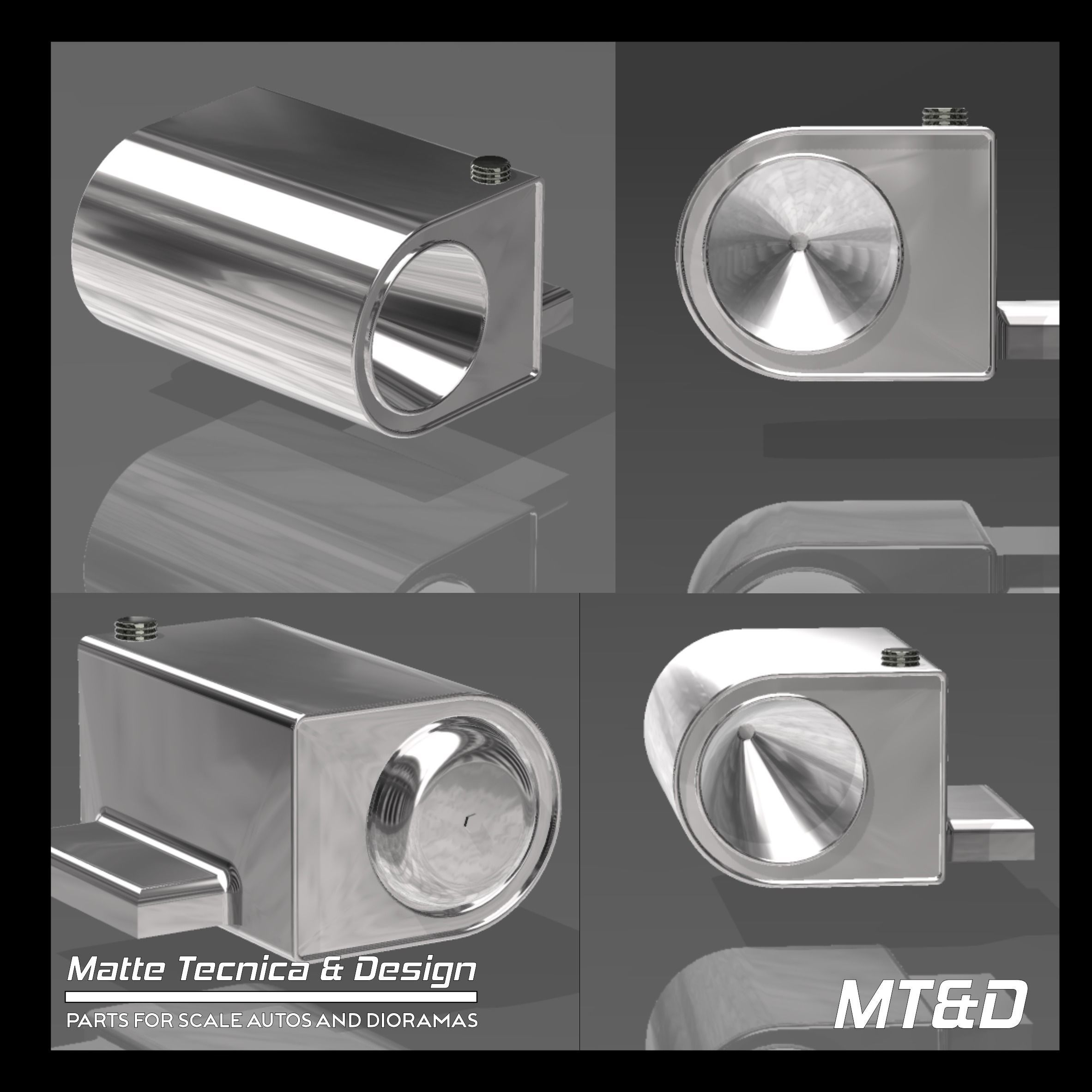 Swamp cooler for scale autos and dioramas 3D model 3D printable | CGTrader