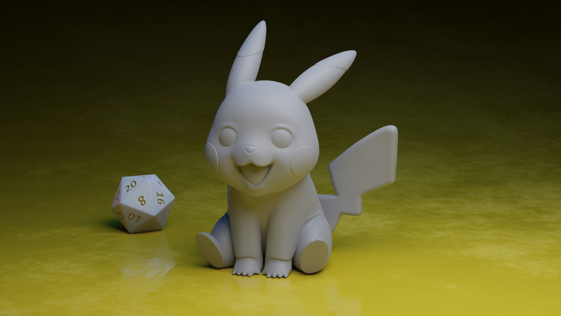 Pikachu - Pokemon 3D model 3D printable | CGTrader