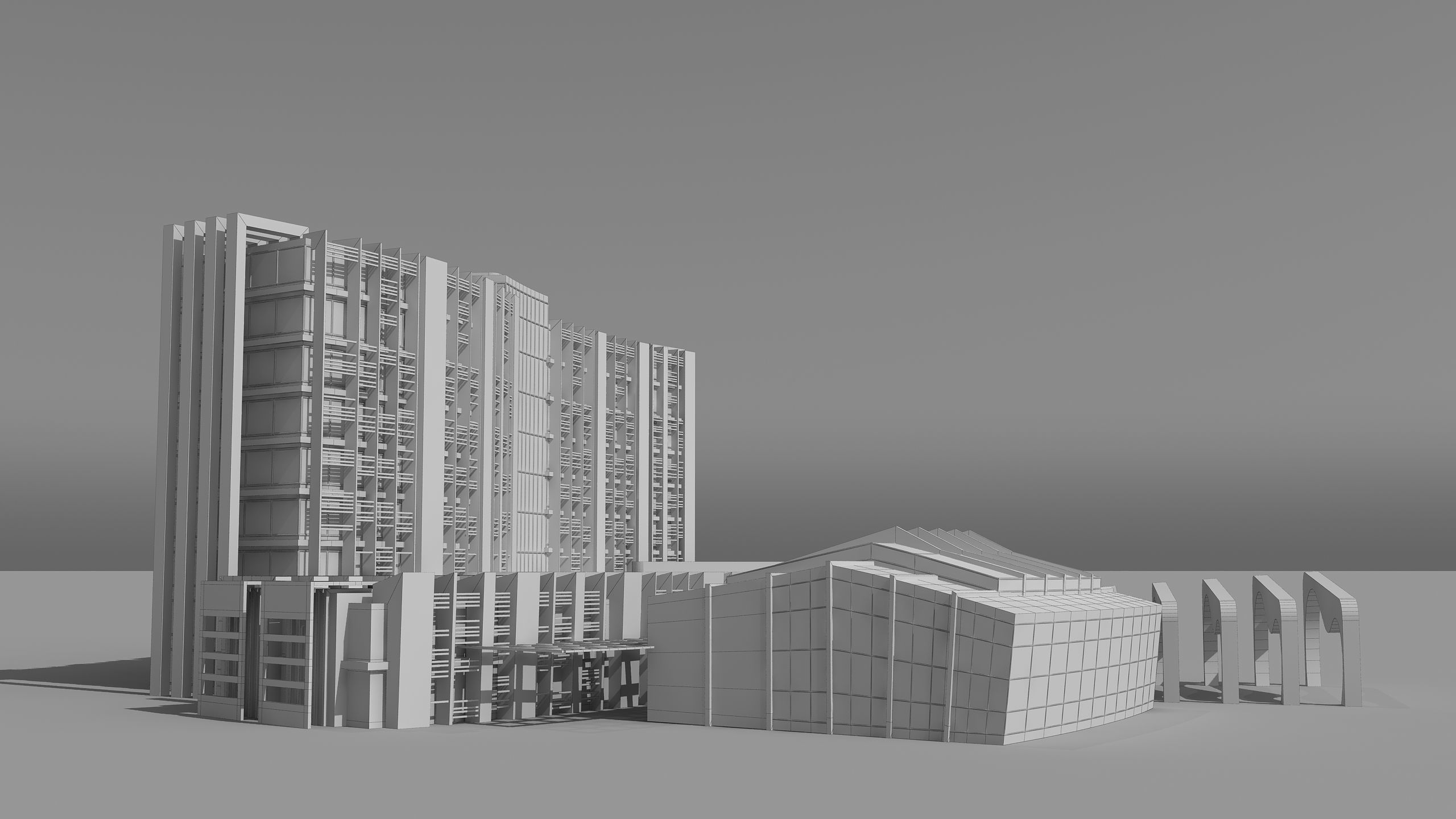 0139 - Financial Center Building 3D model | CGTrader