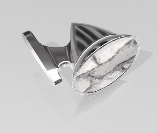 Vintage Racing mirror for scale autos 1 24 scale 3D model 3D printable ...