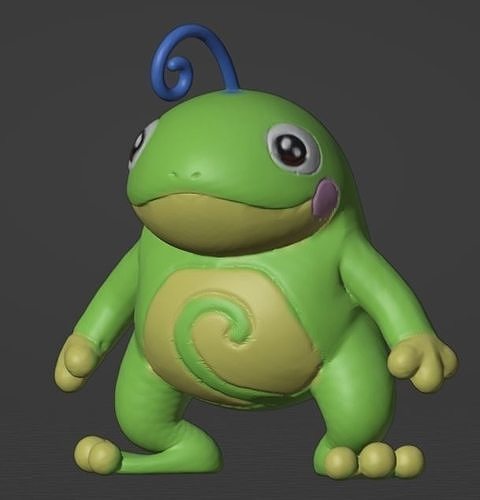 Politoed 3D model 3D printable | CGTrader