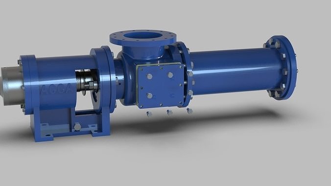 Progressive Cavity Pump Animation