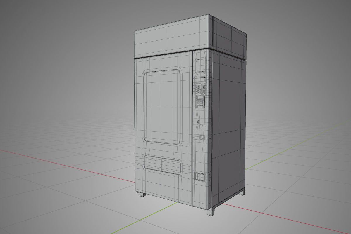 3D model Vending machine - Fridge VR / AR / low-poly | CGTrader