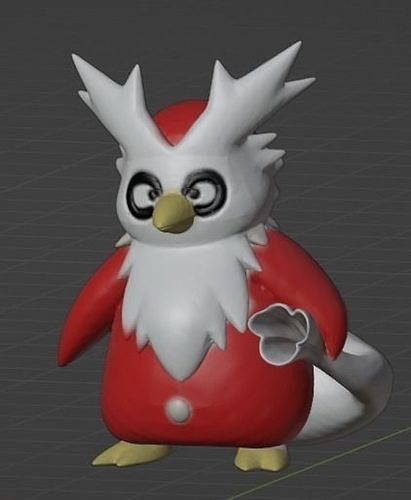 Delibird 3D model 3D printable | CGTrader