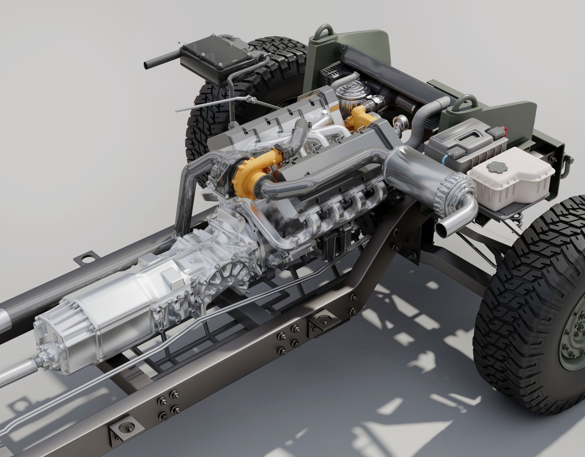 Humvee military vehicle full details 3D model | CGTrader