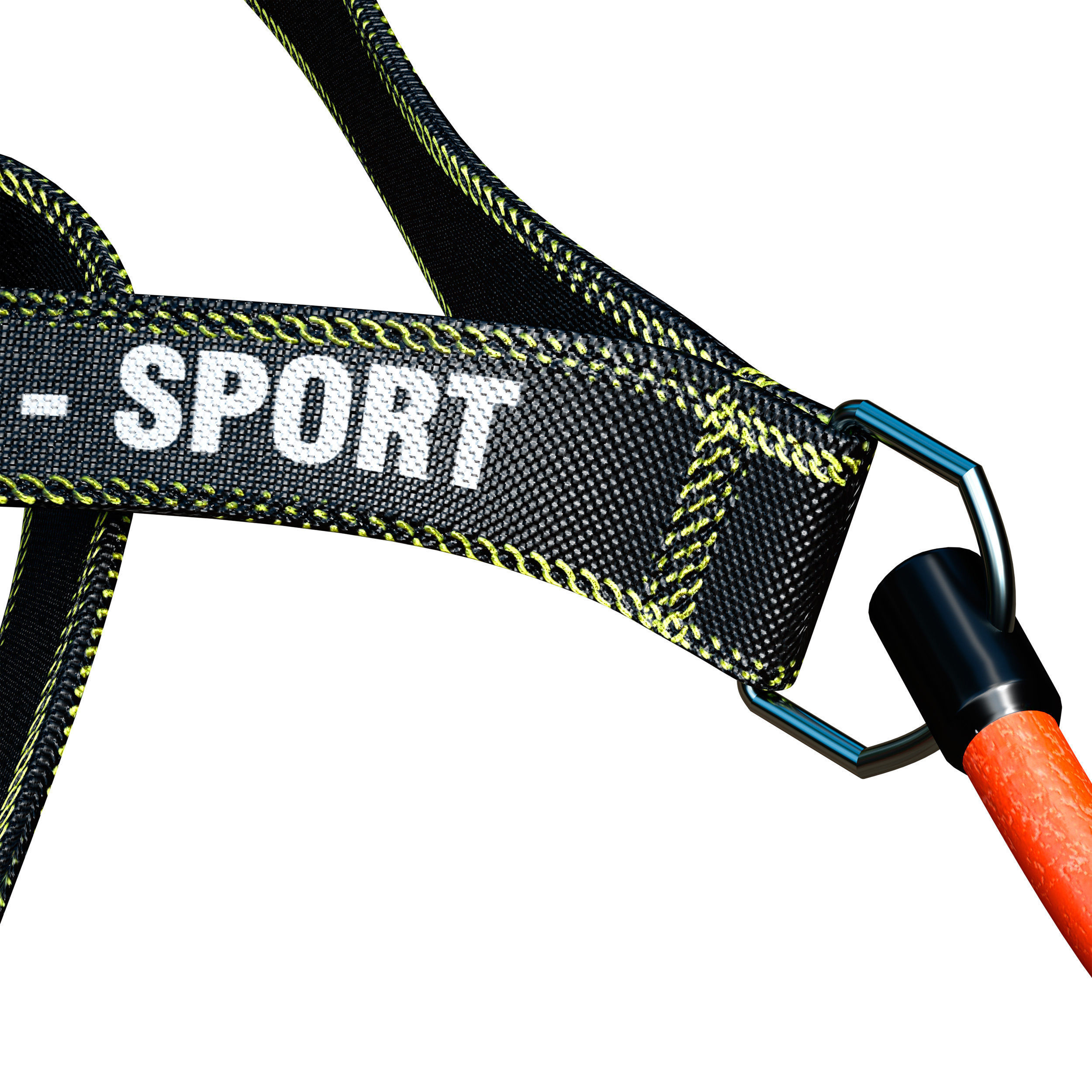 Expander orange and resistance rope 3D model | CGTrader