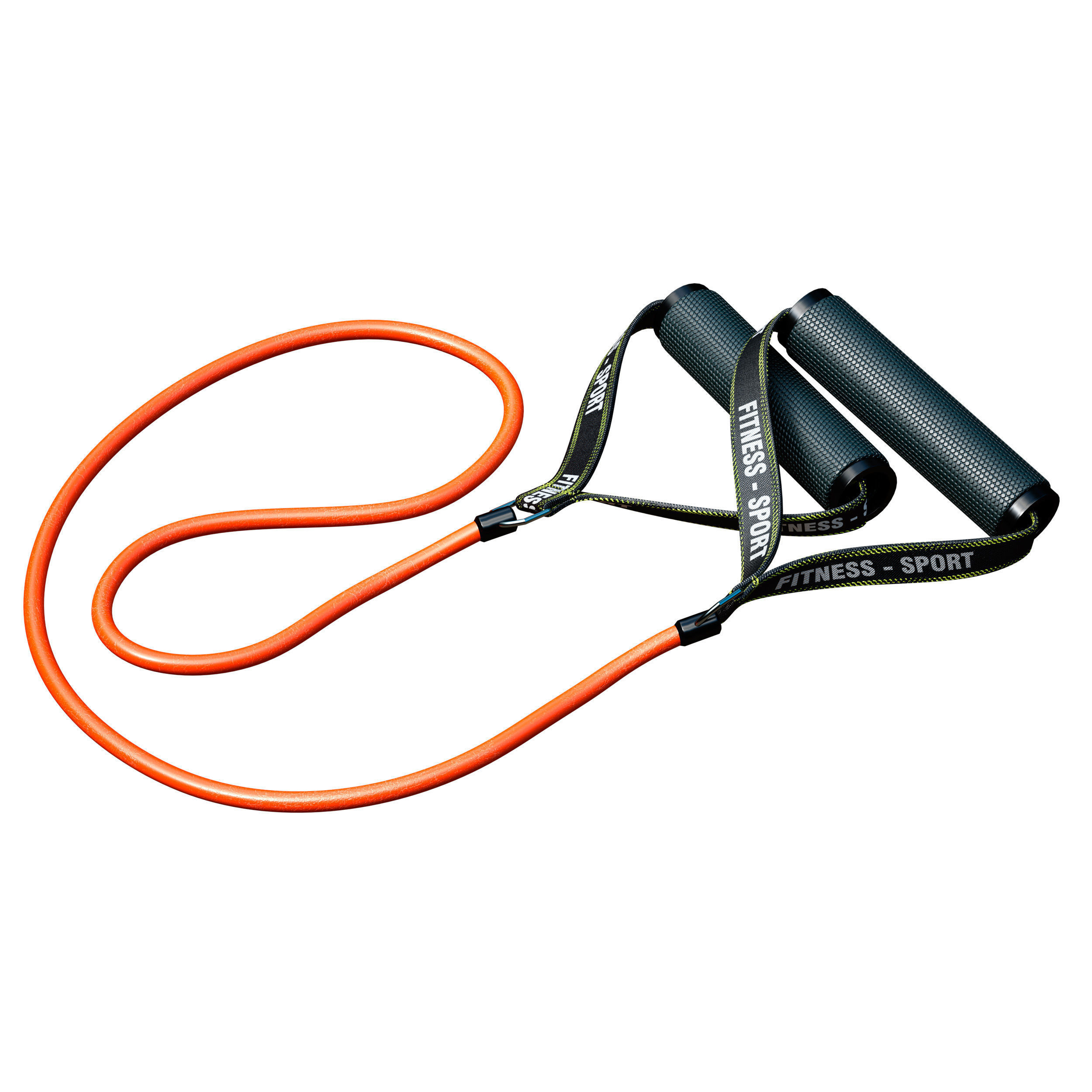 Expander orange and resistance rope 3D model | CGTrader