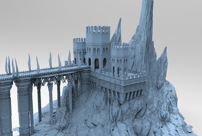 Persian Fort Ruin 1 3D model | CGTrader