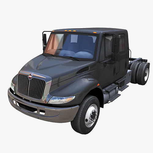3D model Durastar crewcab truck VR / AR / low-poly | CGTrader