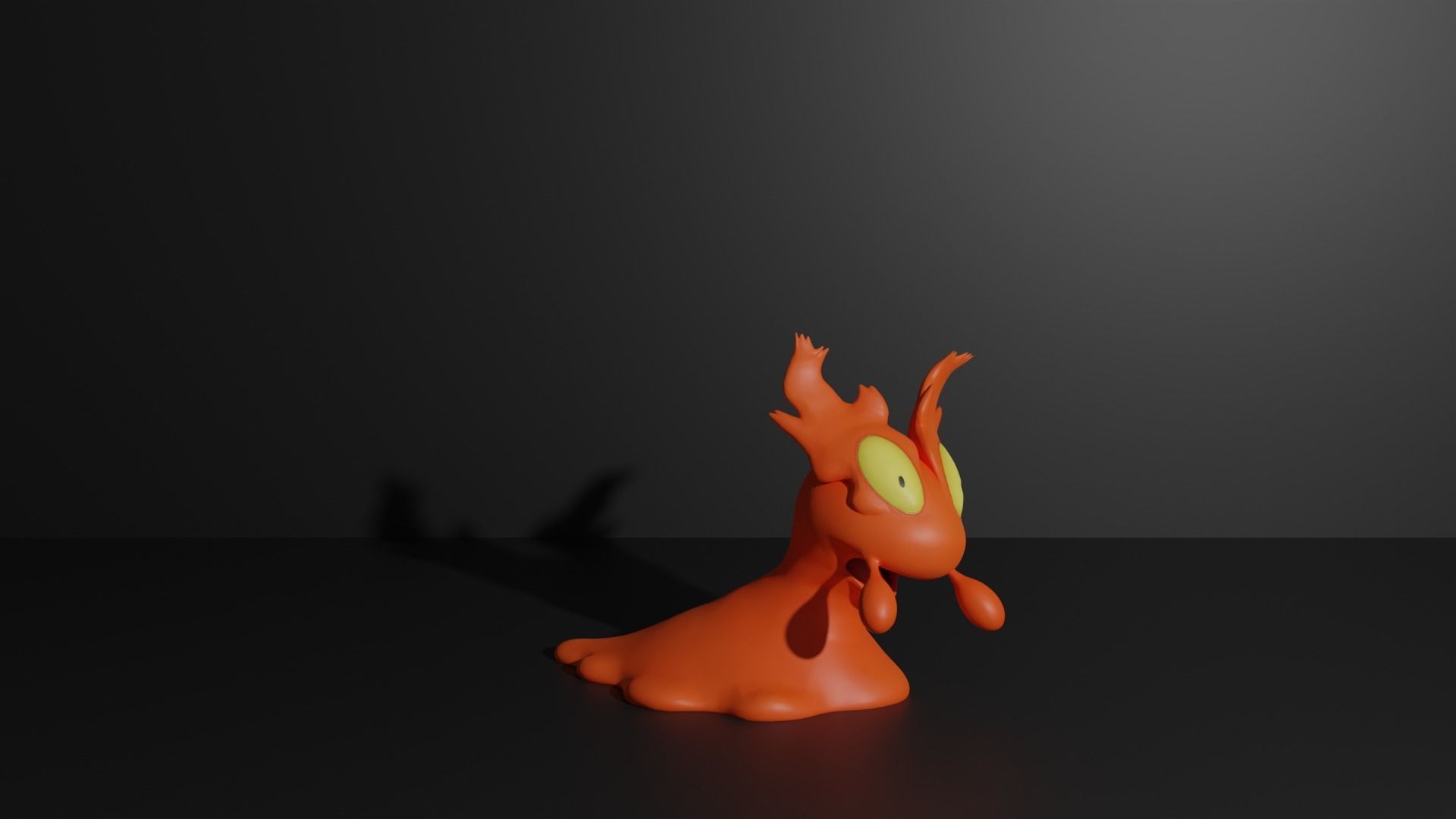 Slugma Pokemon 3d Print Model 3d Model 3d Printable Cgtrader