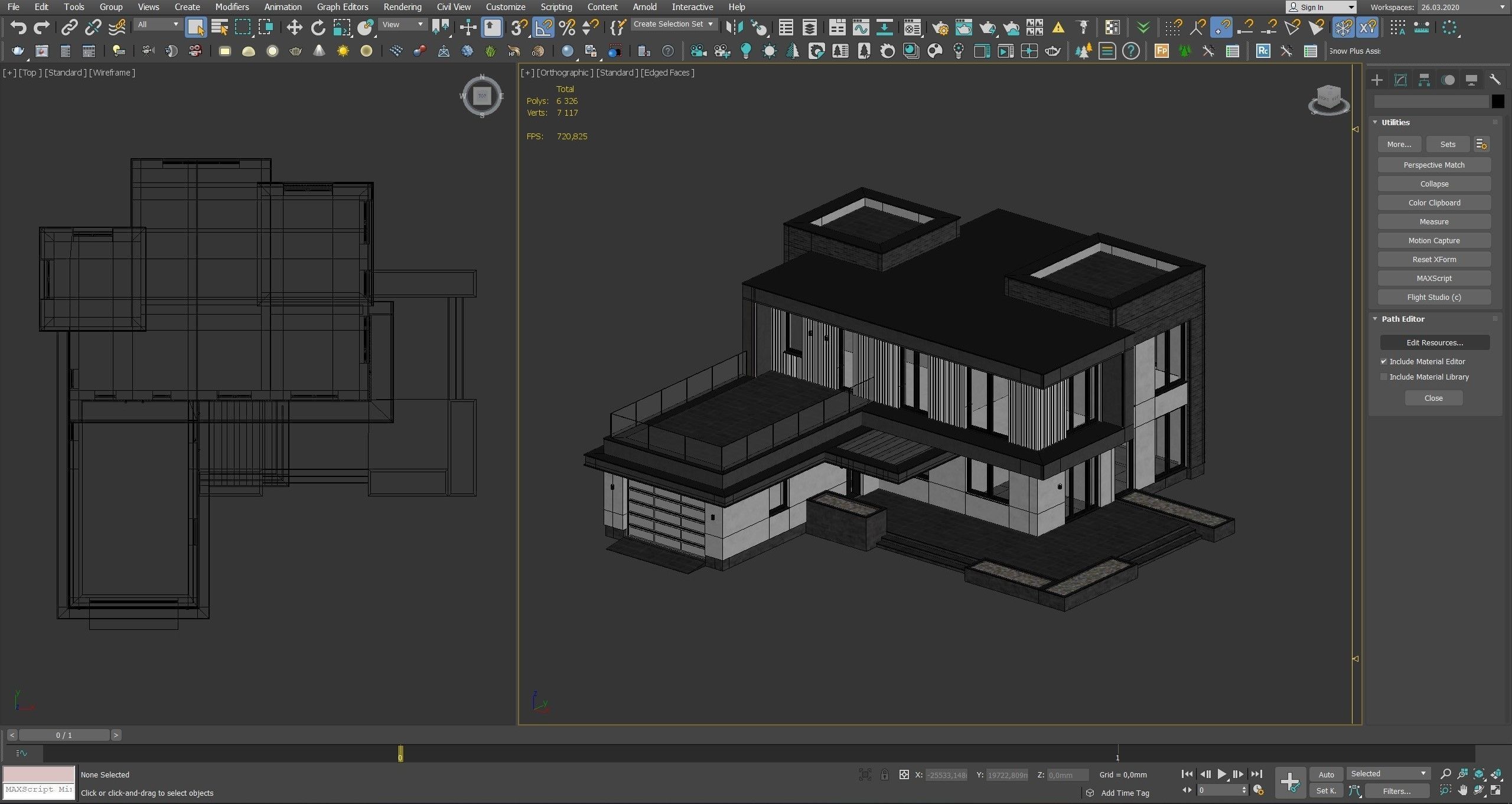 Modern house v47 3D model | CGTrader