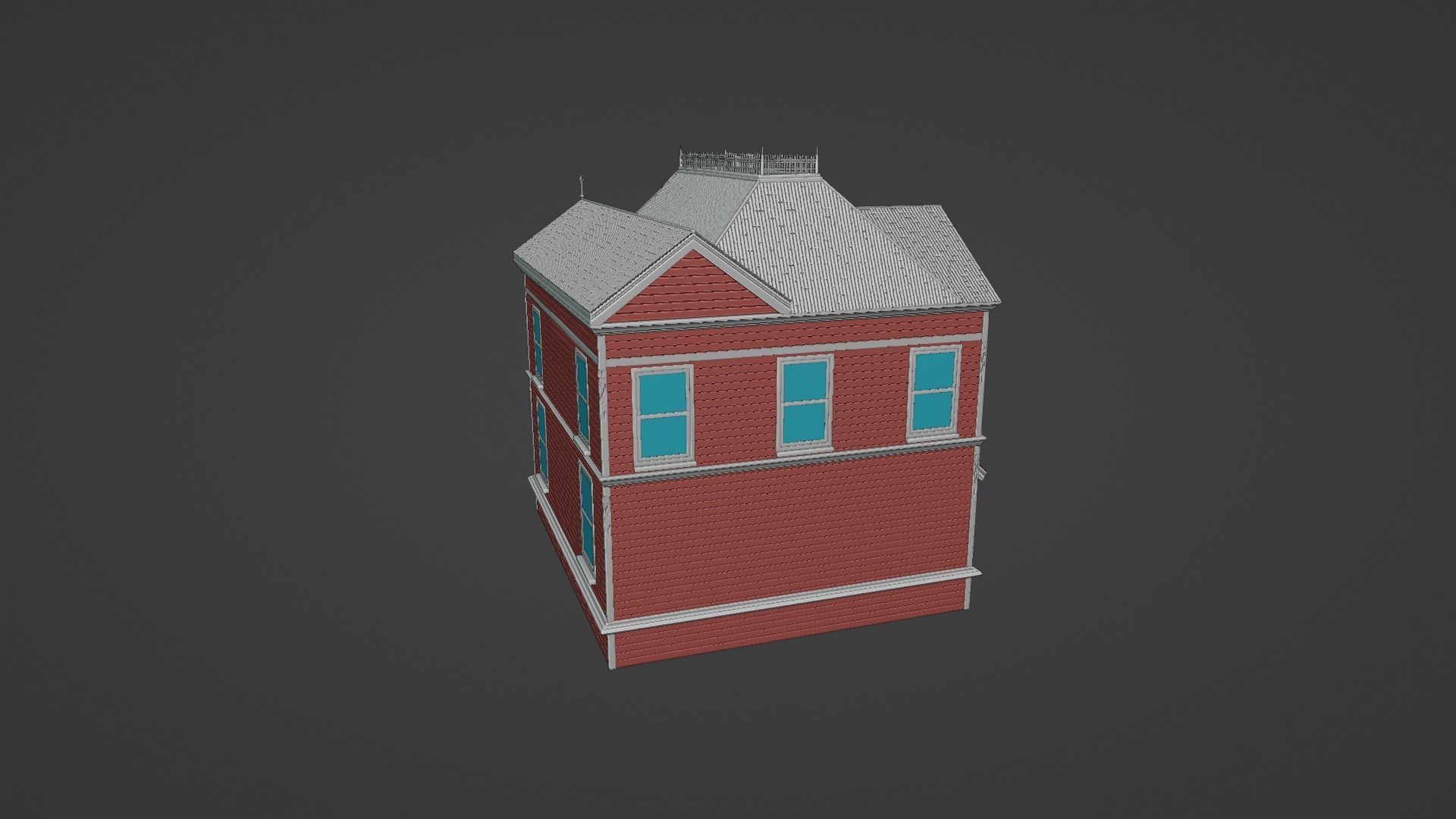 High poly house free 3D model | CGTrader