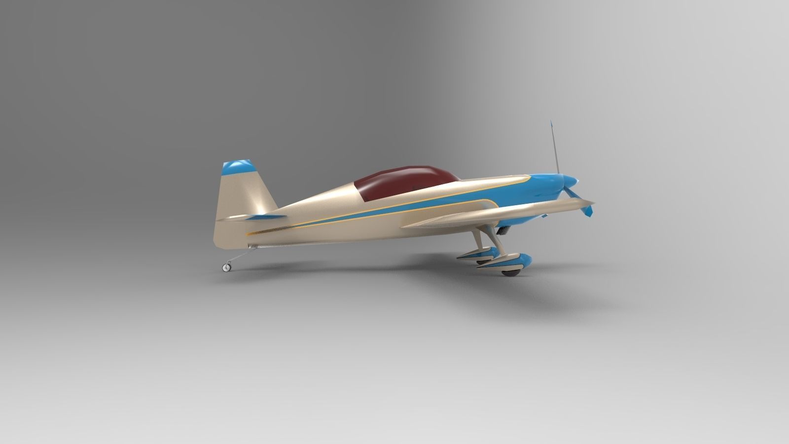 Extra 300 airplane 3D model | CGTrader