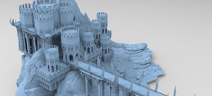 Persian Fort Ruin 6 3D model | CGTrader