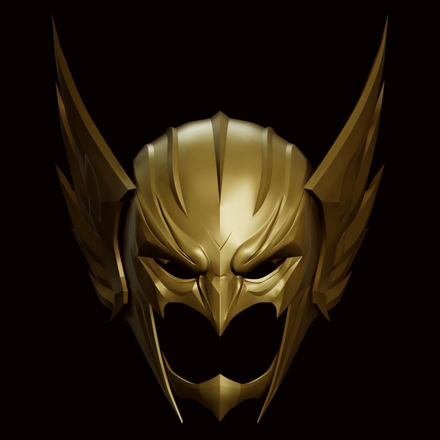 HAWKMAN MASK INSPIRED IN COMICS AND BLACK ADAM MOVIE v1 3D model 3D ...