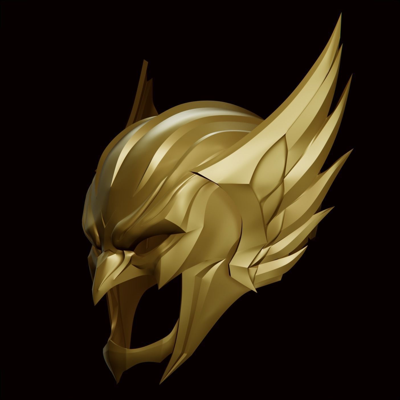 HAWKMAN MASK INSPIRED IN COMICS AND BLACK ADAM MOVIE v1 3D model 3D ...