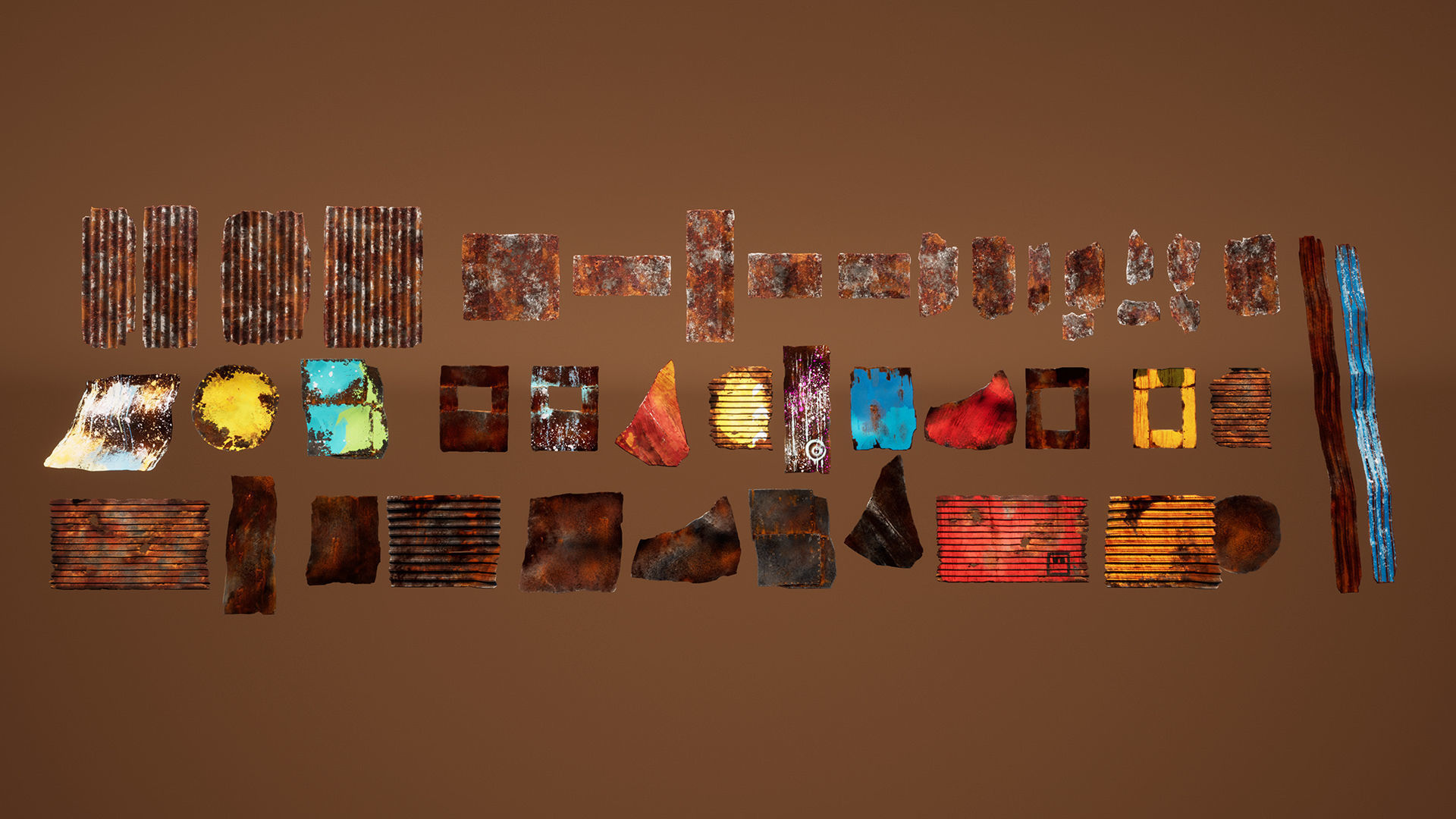 3D model Junk town VR / AR / low-poly | CGTrader