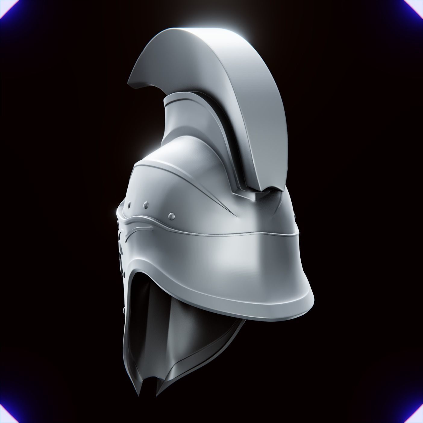 IMPERIAL HELMET SKYRIM 3D model 3D printable | CGTrader