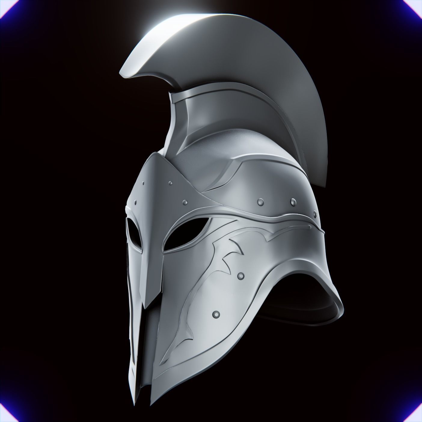IMPERIAL HELMET SKYRIM 3D model 3D printable | CGTrader