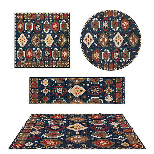 3D model Rugs No 855 VR / AR / low-poly | CGTrader