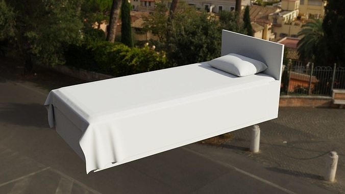bed free free 3D model 3D printable | CGTrader