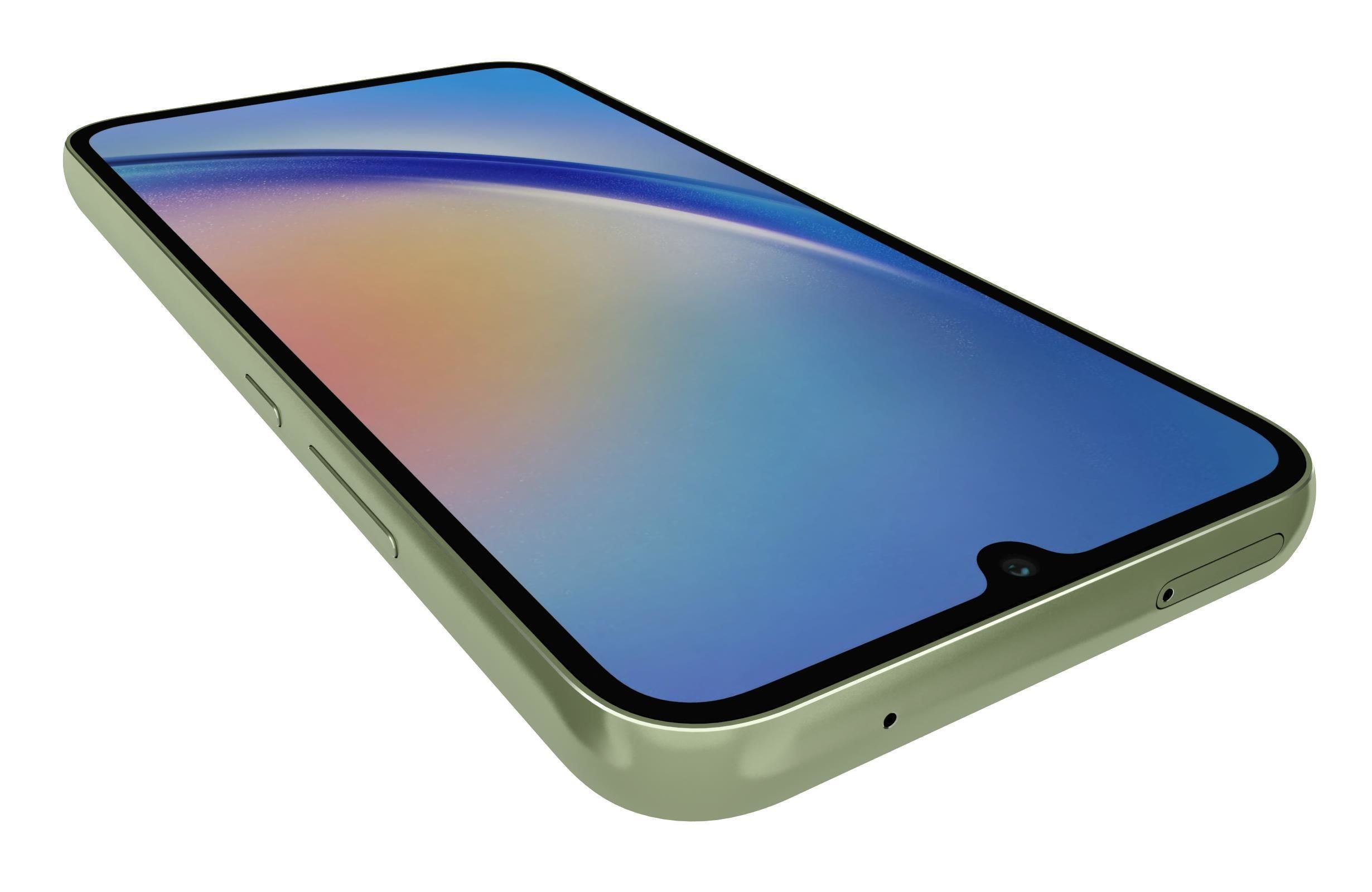 Samsung Galaxy A34 Green 3D model | CGTrader