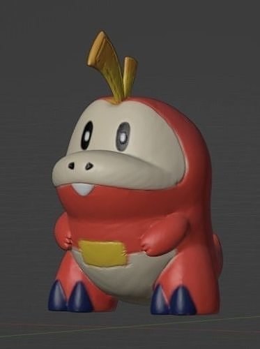 Fuecoco free 3D model 3D printable | CGTrader