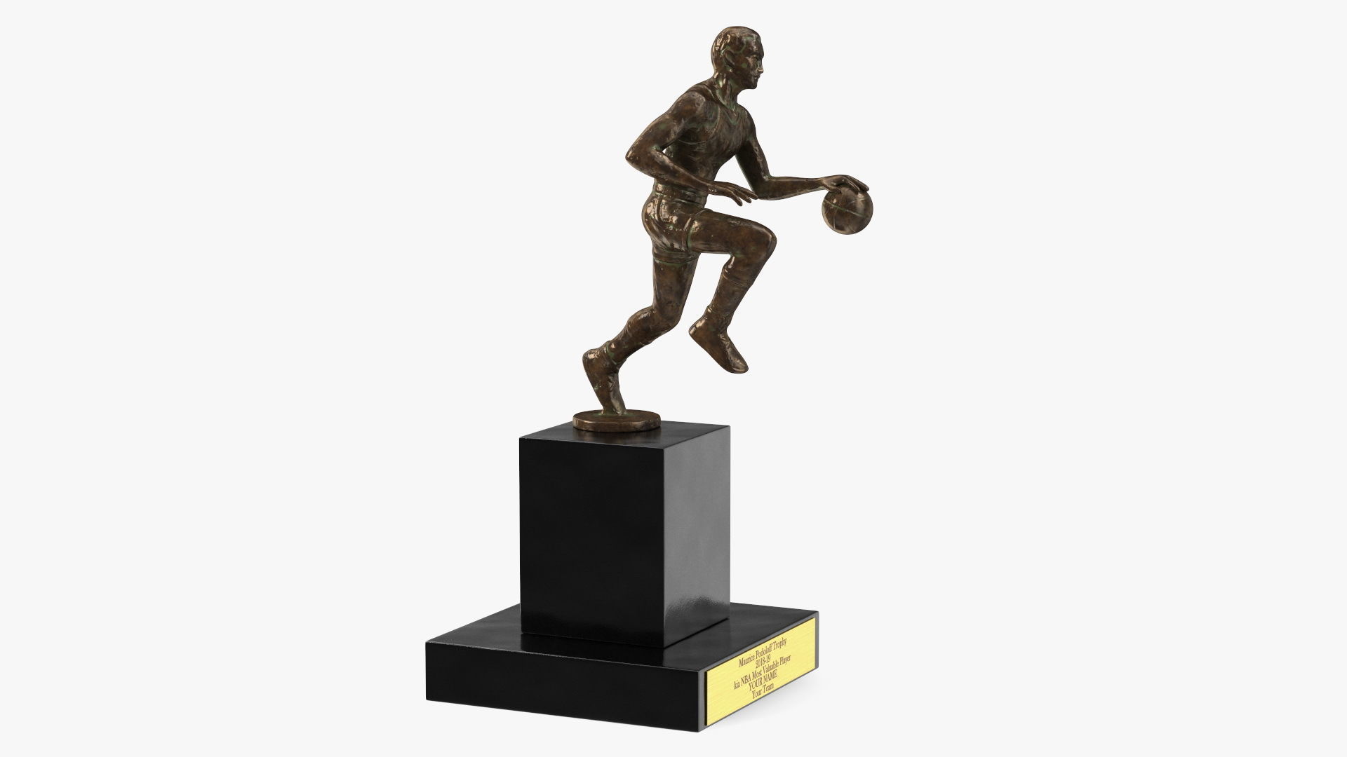 NBA Most Valuable Player Trophy 3D model | CGTrader